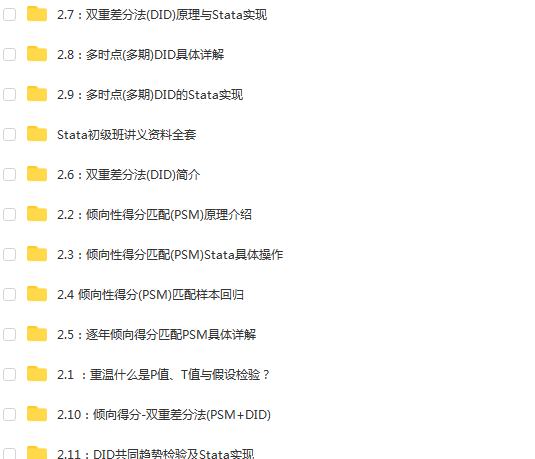 【更新】DID 及多期、 PSM-DID 理论详解及 Stata 实操、教程、数据和 do 程序 - 经管之家