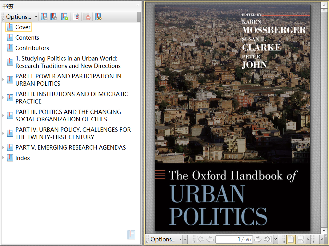 【牛津手册：城市政治学】The Oxford Handbook of Urban Politics - 经管之家