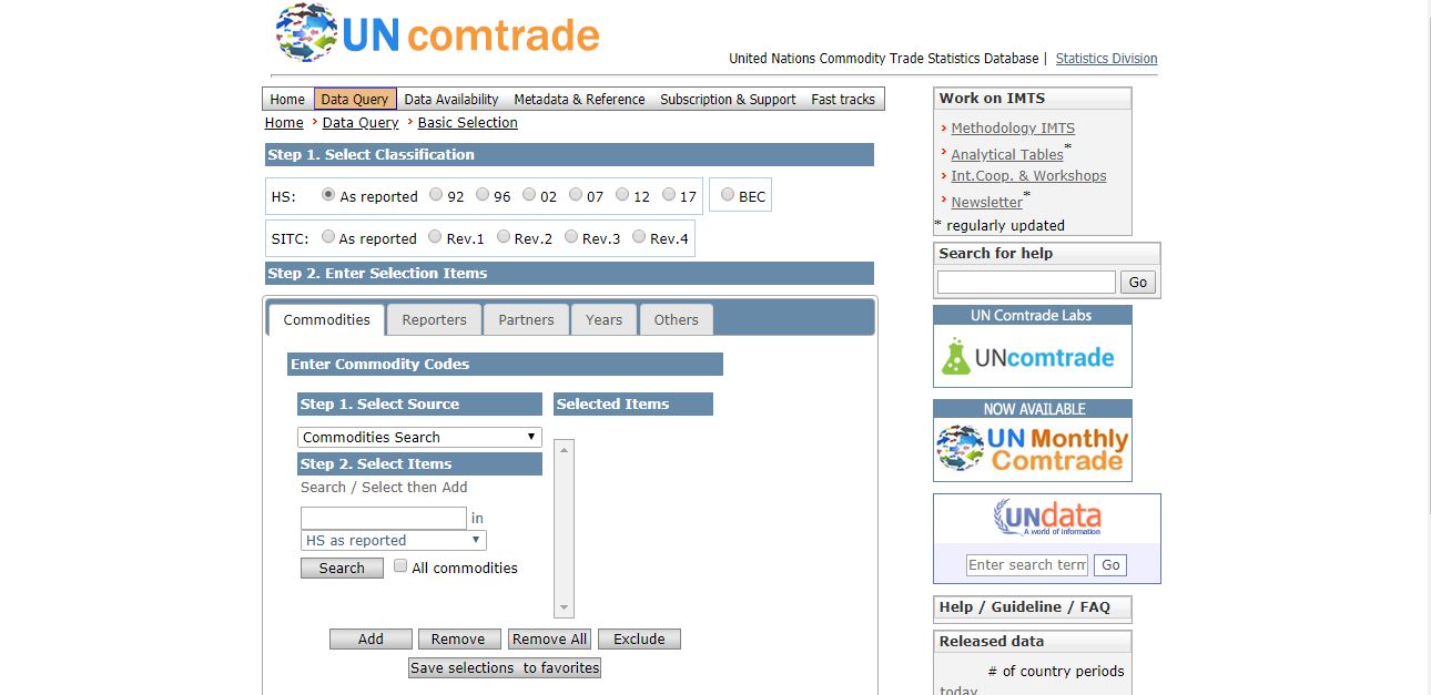 论如何用UN Comtrade下载指定分类下的世界出口总额（过程详解，含图） - 经管之家