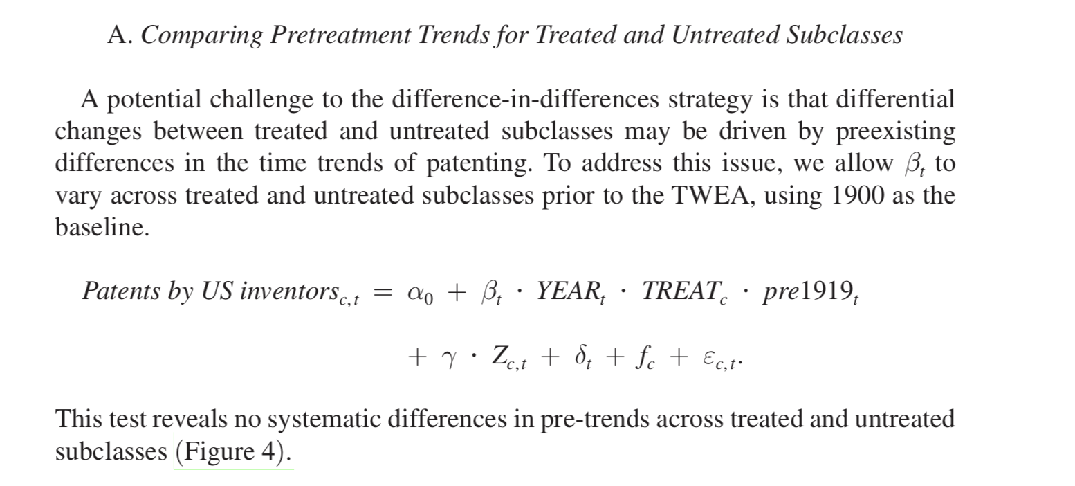 DID 是怎么做common trend /parallel 趋势 假设检验的呢? - 经管之家