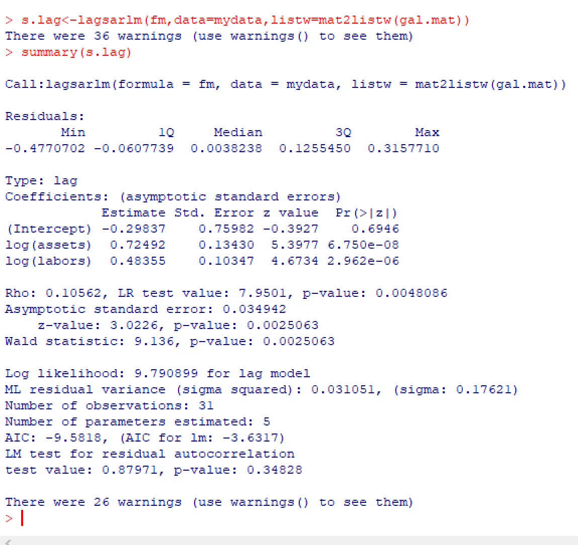 R语言运行中出现的warnings是什么意思？求大佬解释 - 经管之家