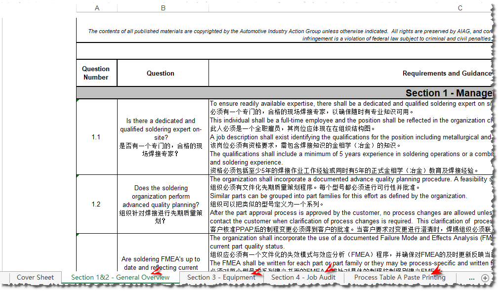 【IATF16949：2016，CQI-17】CQl-17锡焊过程评估和系统评估 - 经管之家