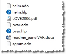 STATA面板VAR程序代码、var命令、pvar命令 - 经管之家