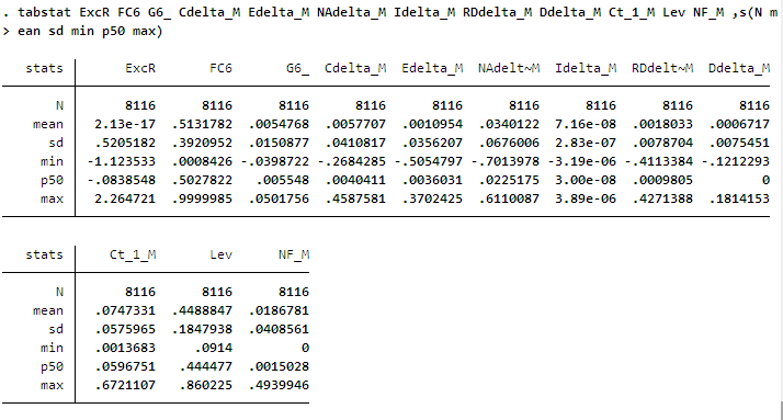 stata的asdoc命令与tabstat打架 - Stata专版 - 经管之家