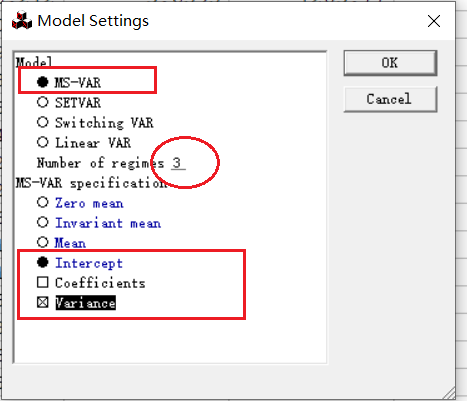 Ox软件包中MS-VAR分区制脉冲响应图的实现 - 经管之家