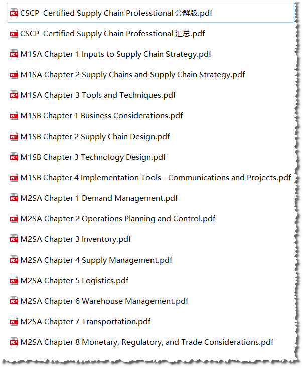 CSCP Certified Supply Chain Professtional CSCP思维导图-国际供应链管理师认证 - 经管之家