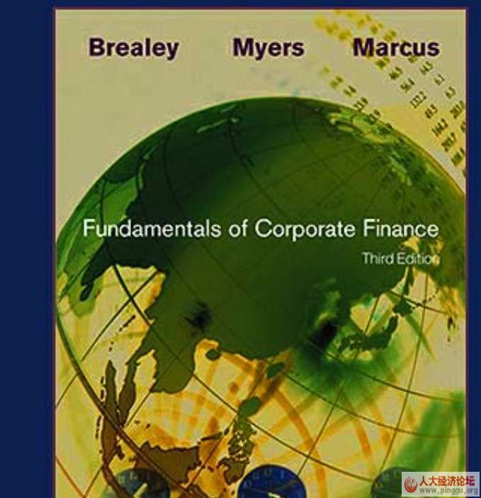 [下载]金融学原版英文教材Fundamentals of Corporate Finance (Sixth Edition) - 金融学（理论 ...